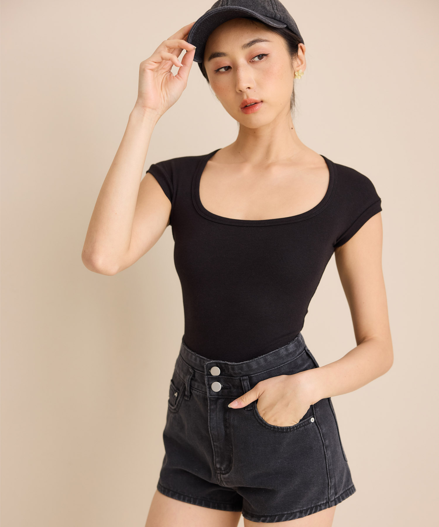 Duomo Denim Shorts | hervelvetvase (hvv.)